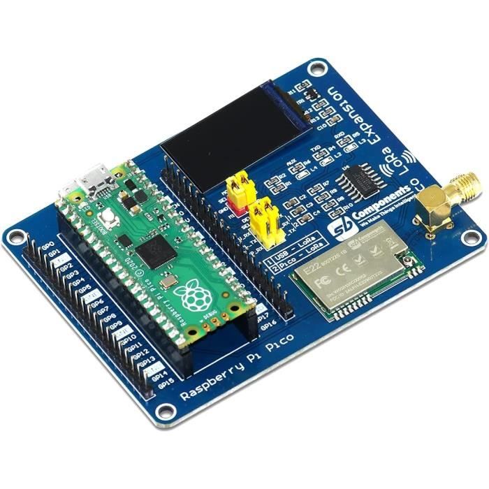 Lora Carte D'Extension Pour Raspberry Pi Pico, Transmission De Données ...