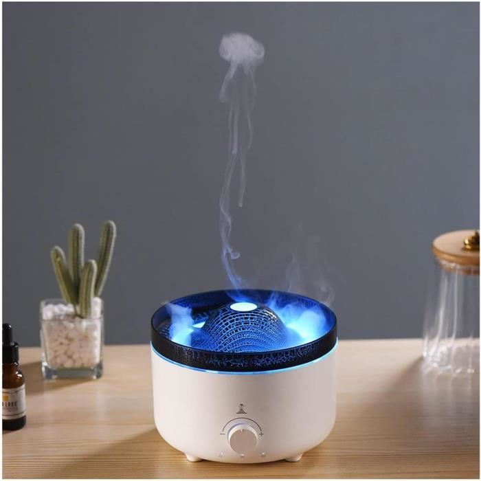 Humidificateur Diffuseur Flame, Humidifier D'Air Chambre 2 Couleurs ...