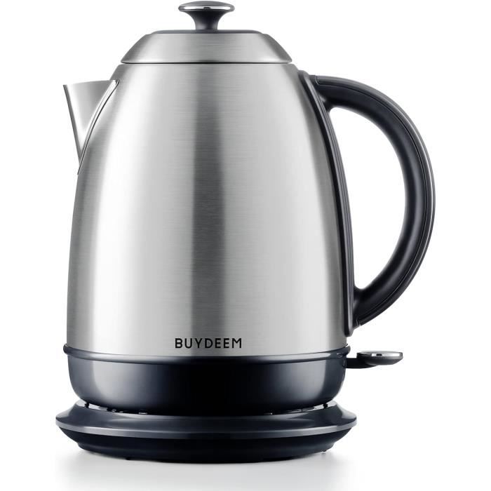 K640E Bouilloire Electrique Vintage Inox 1,7L 2000W Avec Arrêt ...