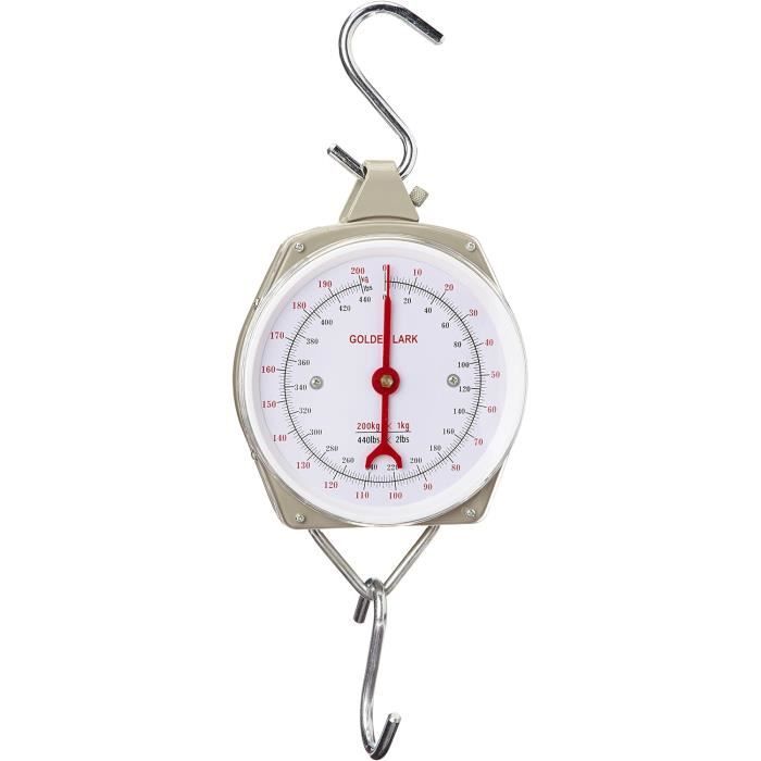 Berger + Schröter 50197 Peson 200 Kg Gris[J1329] - Cdiscount Bricolage
