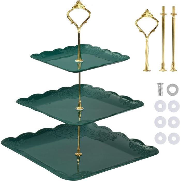 Presentoir A Gateau 3 Étages Présentoir À Gâteaux,Support Gateau ...