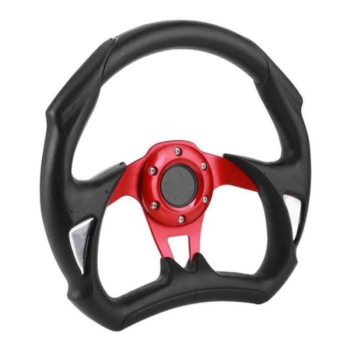 Volant 320mm 125in Sport volant PVC points en cuir avec bouton de ...
