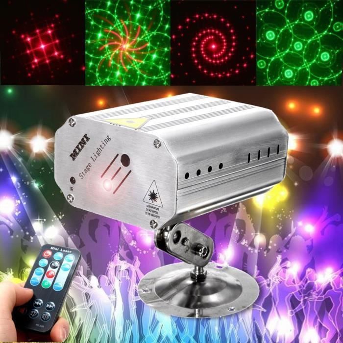 Éclairage de Scène LED Lampe Commande Vocale LED lumières de lavage d ...