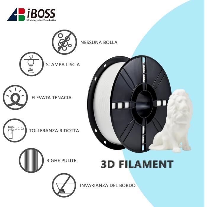 Pla Plus (Pla+) Filament 3D 1,75 Mm Pour Imprimante Pla Plus, Précision Dimensionnelle +-- 0,02 ...