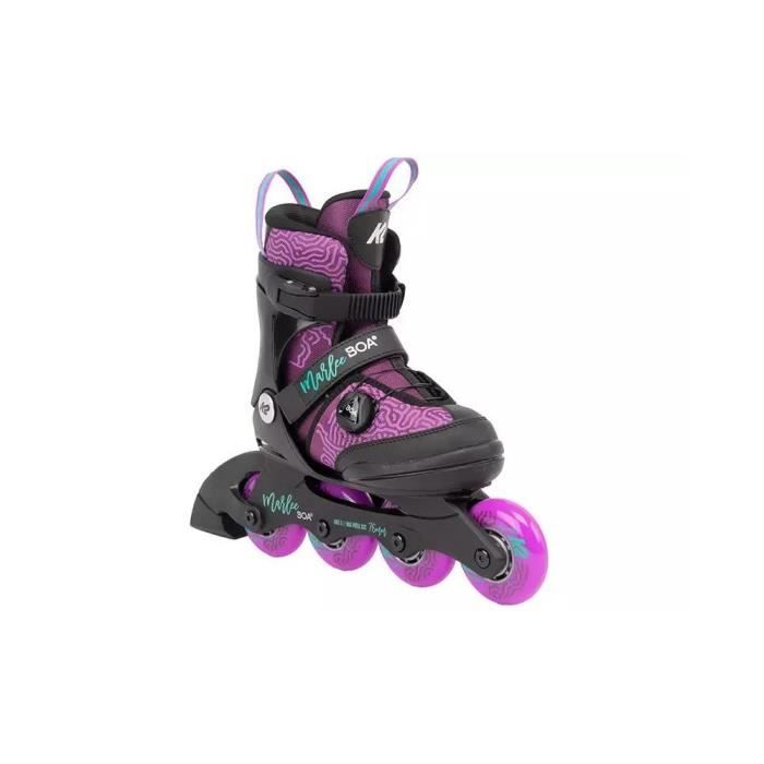 Rollers K2 Marlee Boa 2022 Rose,Noir - Mixte/Enfant - Achat / Vente ...
