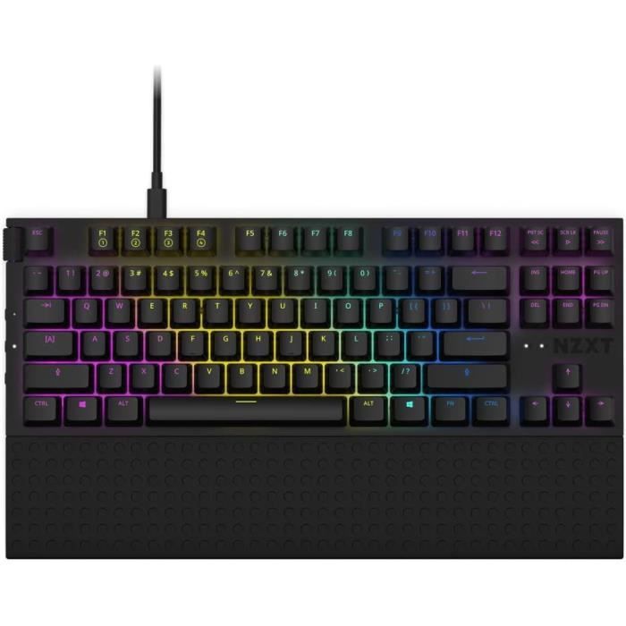 Function Tkl Clavier Mécanique Gamer Pour Pc - Éclairant - Switches Rgb ...