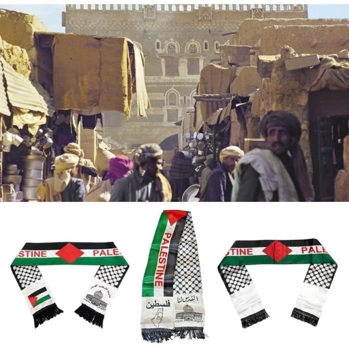 Écharpe Palestine Drapeau Palestine Châle Palestine Pays Palestine ...