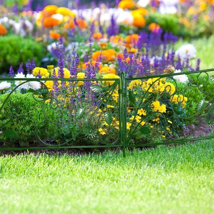 Clôture Bordure De Jardin, Bordure De Jardin En Plastique, Mini Clôture ...