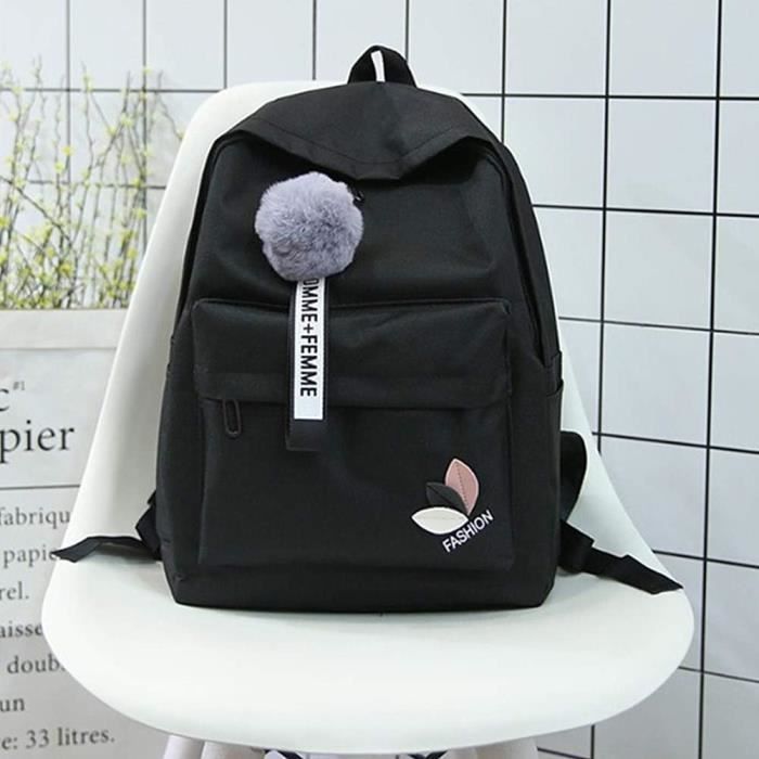 Sac College Fille Ado Sac A Dos Avec Charme Sac À Dos Extérieur Simple ...