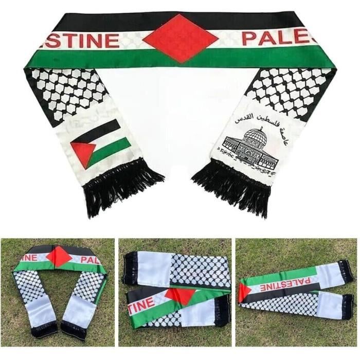 Écharpe Palestine Drapeau Palestine Châle Palestine Pays Palestine ...
