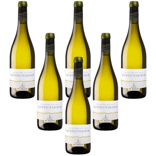 Gewurztraminer Alto Adige DOC St.Pauls 6 bouteilles 75 cl. - La cave Cdiscount