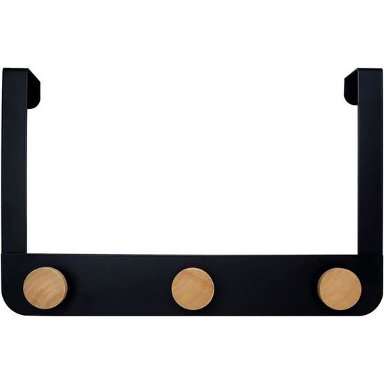 AJW-Accroches de porte avec 3 crochets en métal Porte-manteau sur pied ...