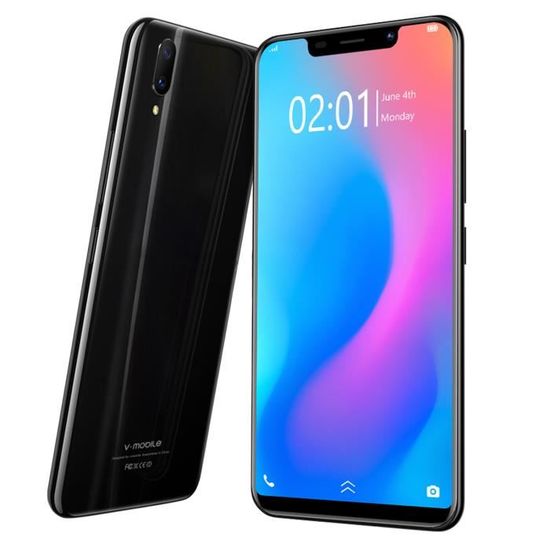 V·mobileXSpro Smartphone Pas Cher 4G-plein Ecran HD 19:9-Appareil Photo ...