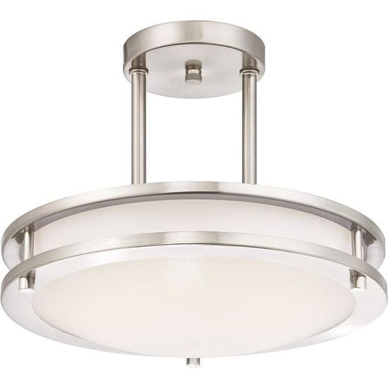 64009 Luminaire De Plafond De 30 Cm À Montage Semi Encastré D'Intérieur ...