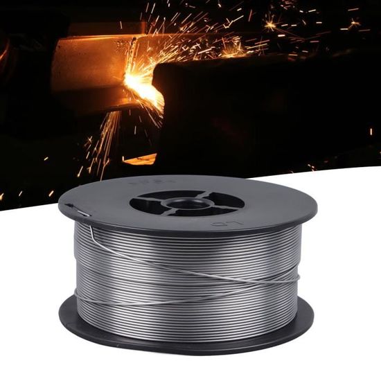 HURRISE Fil de soudage à noyau de flux sans gaz Fil de Soudage fourré ...