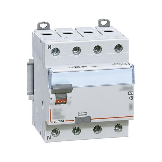 Disjoncteur 20a 10ka courbe d tétrapolaire legrand dx3 vis / vis - Cdiscount Bricolage