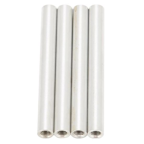 Entretoise ronde en alliage d'aluminium VBESTLIFE - Filetage femelle M4 ...