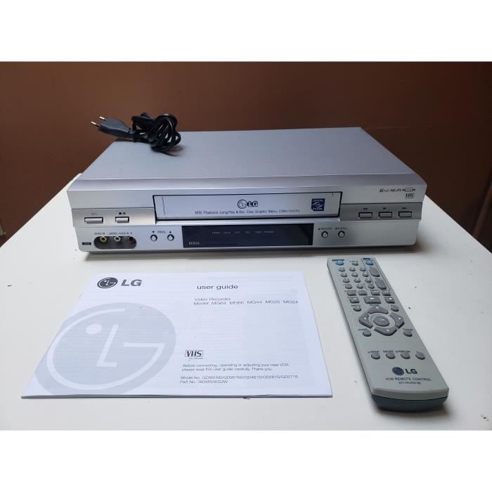 Combi Combine Magnetoscope Lg Rc388 Hdmi Graveur Dvd Lecteur ...