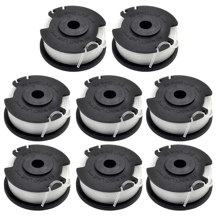 Lot de 8 bobines de rechange pour fil de coupe-bordures Hyper Tough 20 V Max - Cdiscount Jardin