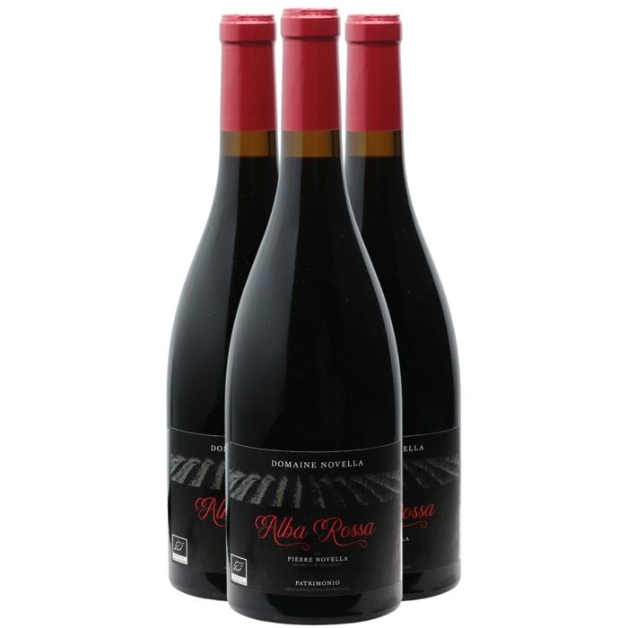 Domaine Novella Patrimonio Alba Rossa 2021 - Vin Rouge de Corse (3x75cl ...