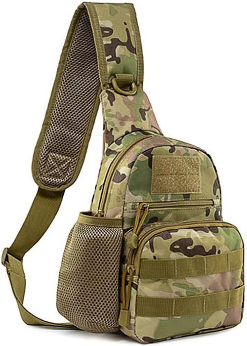 NuCamper Sac à bandoulière tactique, sac à dos à bandoulière militaire ...