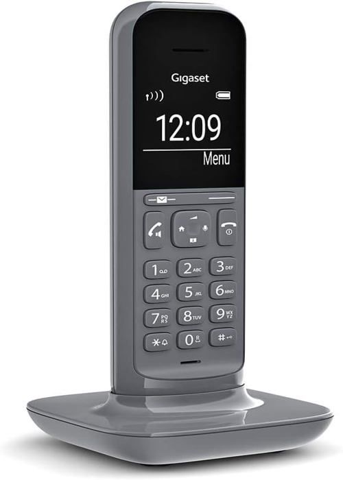 Cl390Hx-Téléphone Fixe Sans Fil Au Design Moderne Avec Grand Écran ...