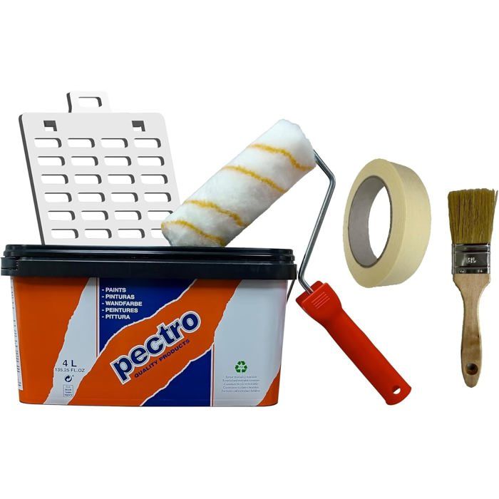 Peinture Anti-Moisissure - PECTRO - 4L - Kit Complet - Blanc ...