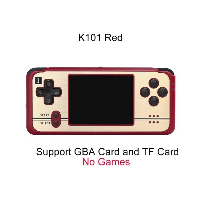 K101 pas de jeux - Console de jeu rétro K101 Plus, écran LCD TFT 3 ...