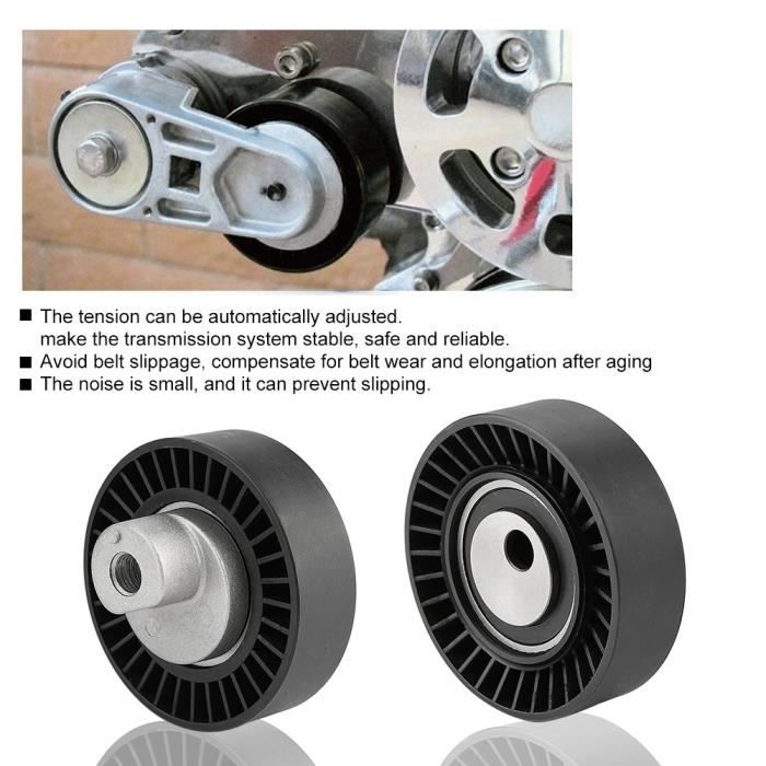 Akozon Roue de tension Gorgeri Tension wheel, aluminum alloy tension ...