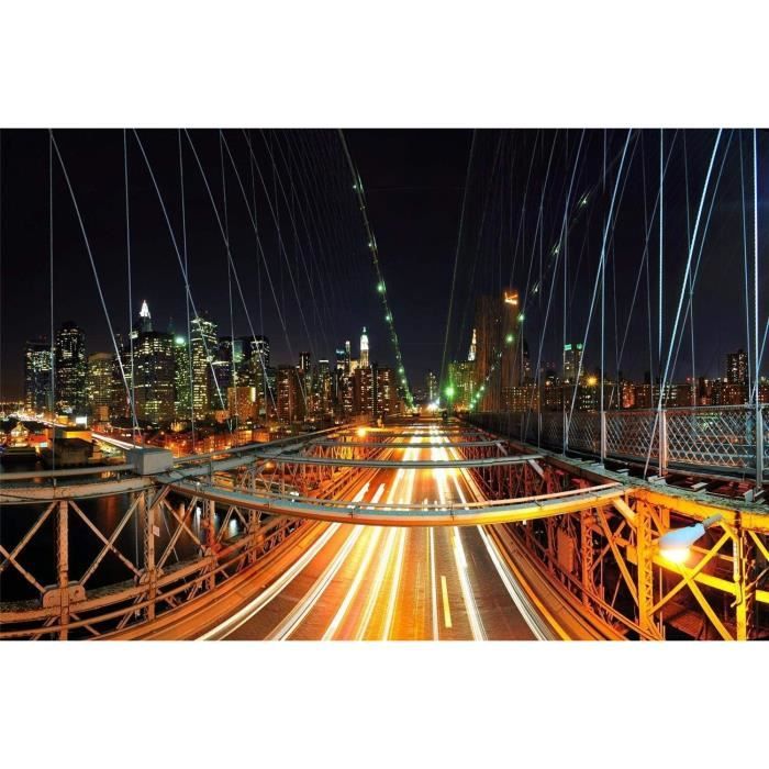 Puzzle City Light Trails Puzzle Classique Kit De Bricolage Jouet En ...