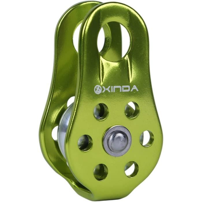 Poulie Simple D'Escalade,Poulie Simple Concave Résistante À L'Usure ...