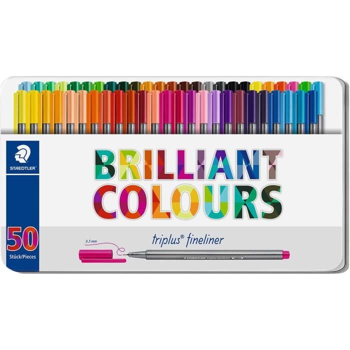 Triplus Fineliner, Feutres à pointe extra-fine pour écriture et ...