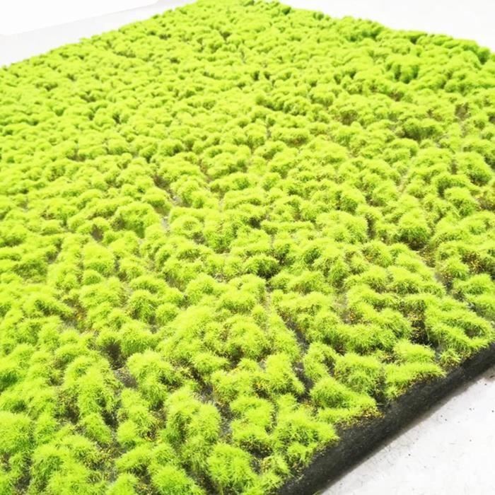 1x1m Tapis en mousse Artificielle,Artificielle Faux Jardin Gazon Herbe ...