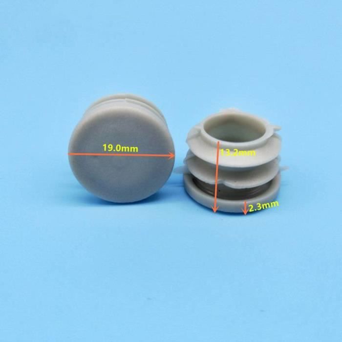 Pièce meuble,Embouts de pieds gris, 12 pièces, protection anti ...