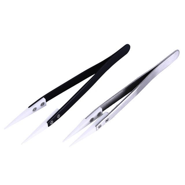 Pincettes Droites En Céramique, Pour Le Soudage Électronique Avec ...