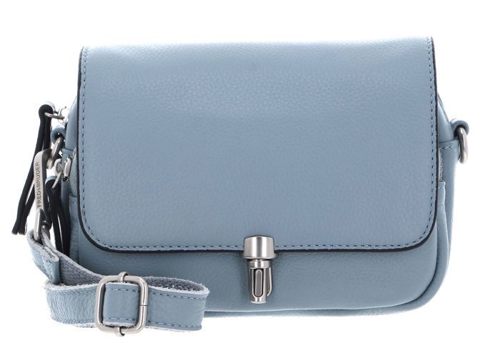 FREDsBRUDER Sac à épaule bandoulière bleu clair en cuir pour femme ...