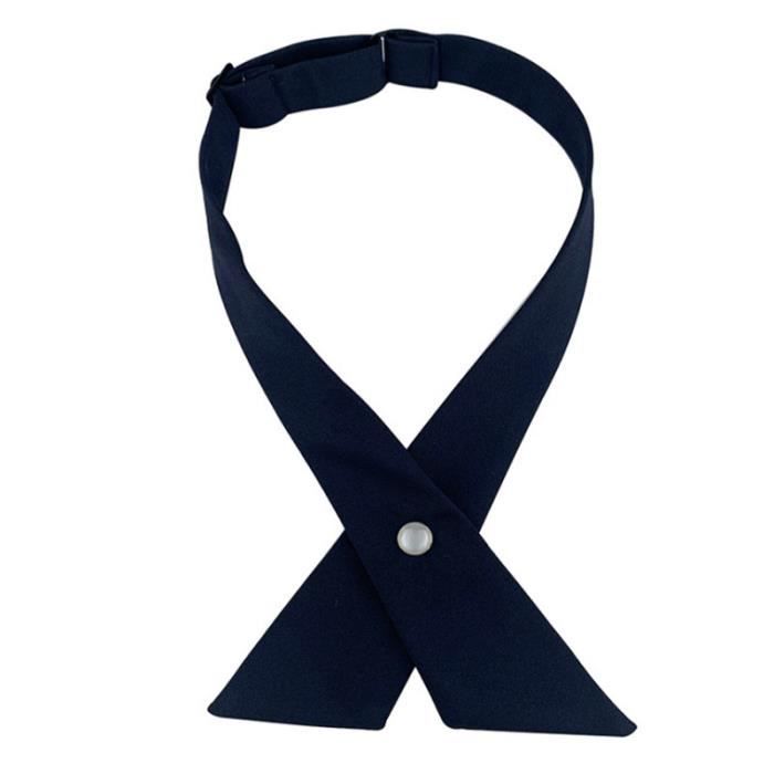 CRAVATE Mixte - Nœud de croix uniforme d'étudiant de style japonais et ...