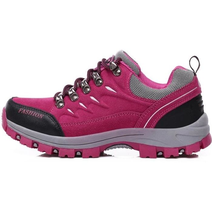 Field Chaussures de Marche Femme Etanche Randonnée Suede Durable ...