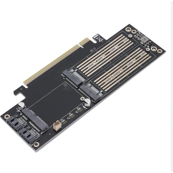Carte Adaptateur M.2 Nvme Vers Pcie X4-X8-X16 Carte D'Extension De Contrôleur Hôte Avec Support ...