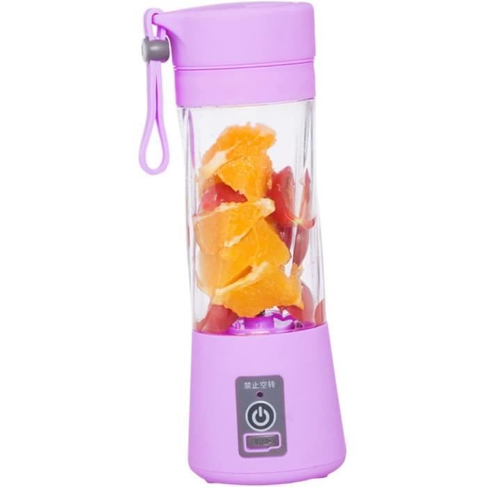 Smoothie Fruits Mélangeur Milk- Shake Maker Rechargeable Mélangeur ...