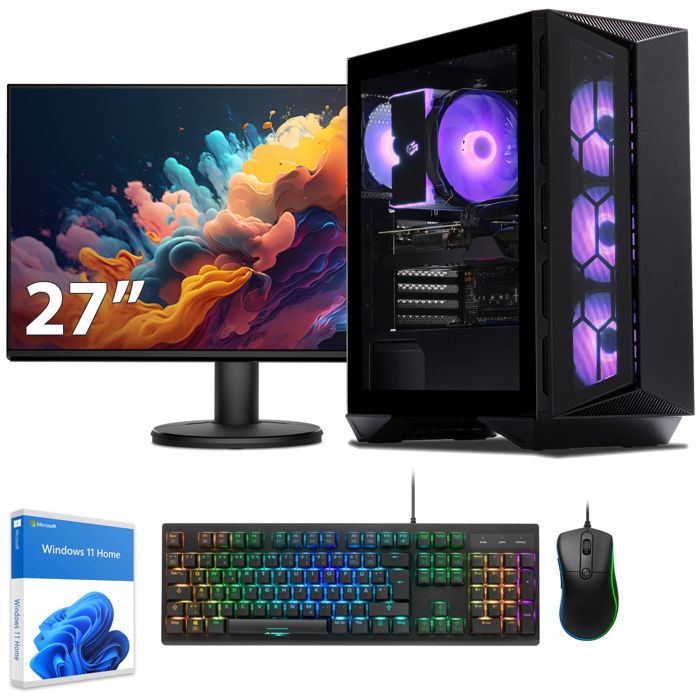 Sedatech Pack PC Gamer Advanced ATX Compact • AMD Ryzen 9 9900X • RTX4060Ti • 32Go DDR5 • 2To ...