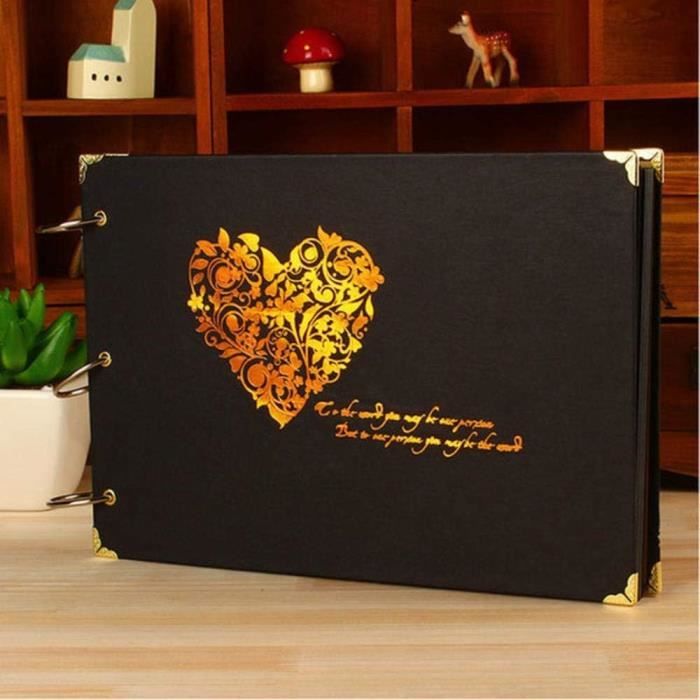 10 Pouce Coeur DIY Album Photo 9 Design Amour Famille Enregistrement ...