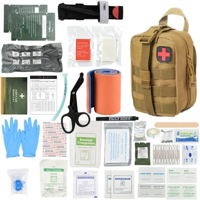 Trousse De Secours Randonnée,Trousse Premiers Secours Complete Molle,Mini Trousse Premier ...