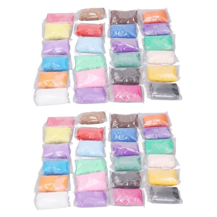 TMISHION Argile à modeler 2 ensembles d'argile sèche à l'air 48 ...