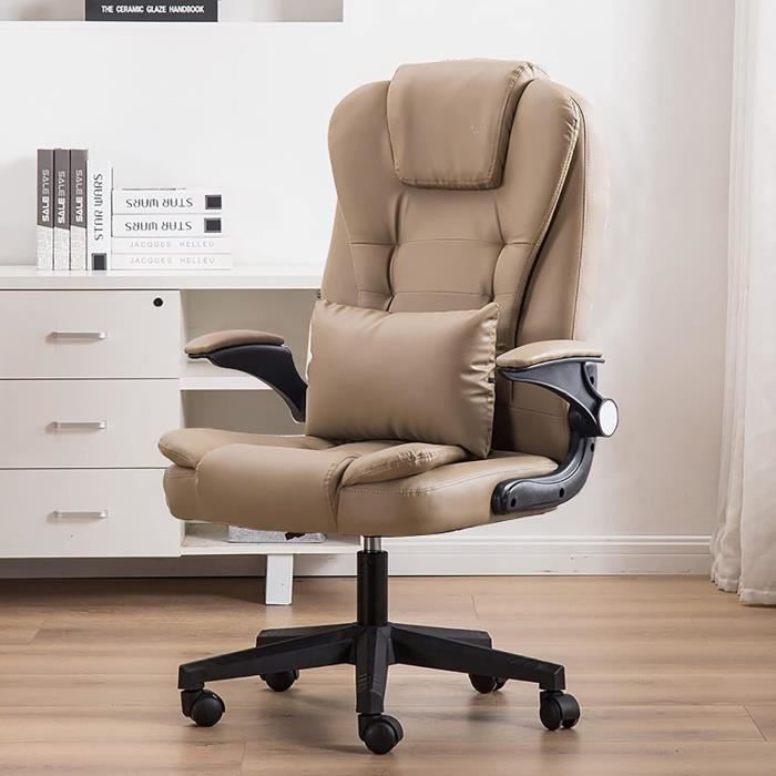 Chaise de Bureau Ergonomique - TRAHOO - Direction - Confortable ...