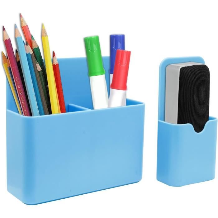 Porte Crayon Magnétique, 2 Support De Crayon Magnétique Étagères De Porte Stylo Magnétique Avec ...
