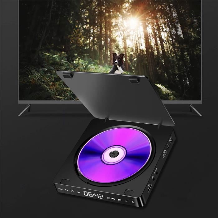 Lecteur DVD portable - keeper - 1080P - Anti-saut - Télécommande ...