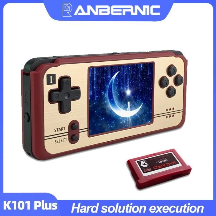 K101 pas de jeux - Console de jeu rétro K101 Plus, écran LCD TFT 3 ...