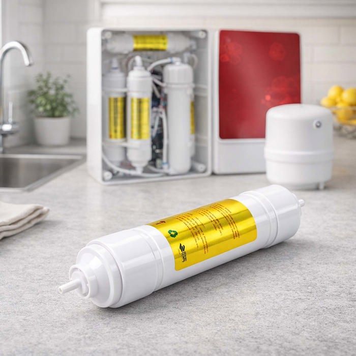Naturewater QF-UDF Filtre à charbon actif granulé 10 Pouces – 64mm 5µ ...