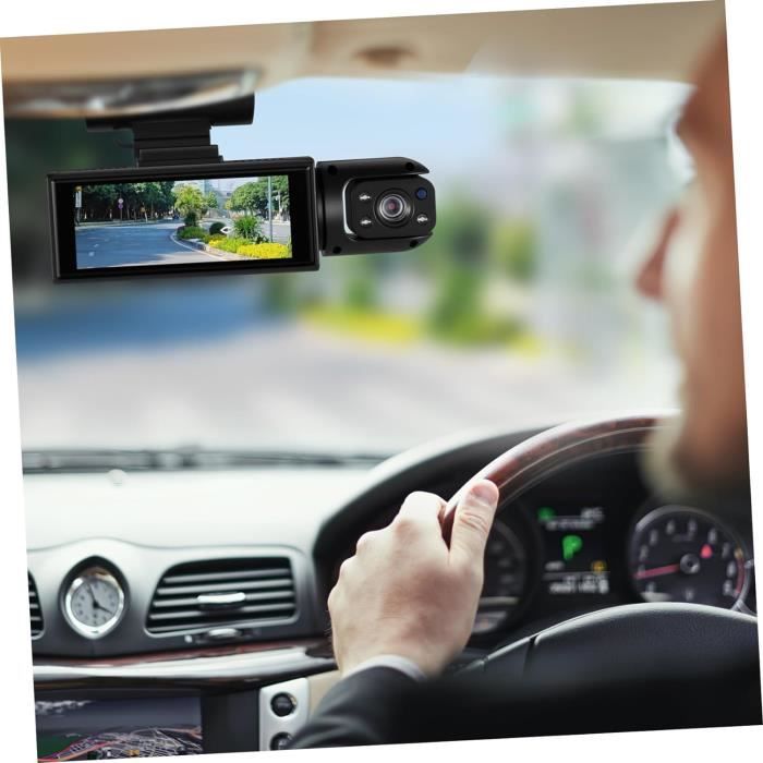 Caméra Avant Et Arrière Dashcam, Caméra De Dash Cam Colle Reliure Livre ...